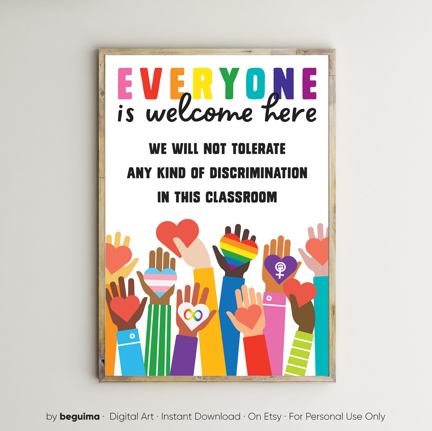 Anti Racism Posters For Kids