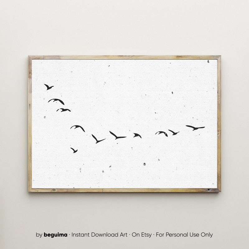 Flying Bird Wall Art - Etsy