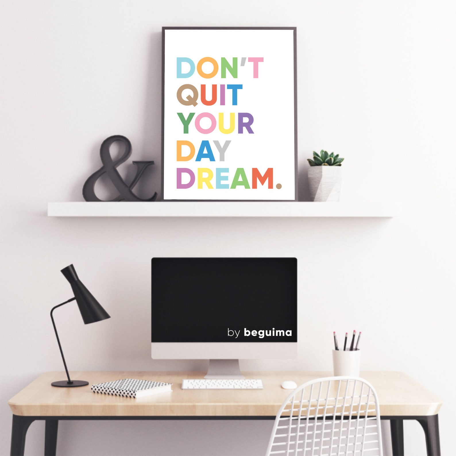 Don't Quit,motivational Kids Quote Print Classroom Decor Inspirational ...