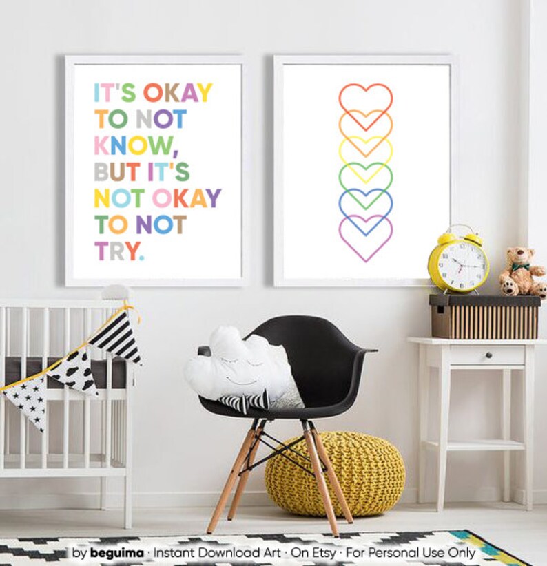 It's Okay to Not Know but It's Not Ok to Not | Etsy