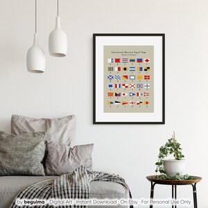 Sailing Prints,nautical Posters,sea Wall Art,international Nautical ...