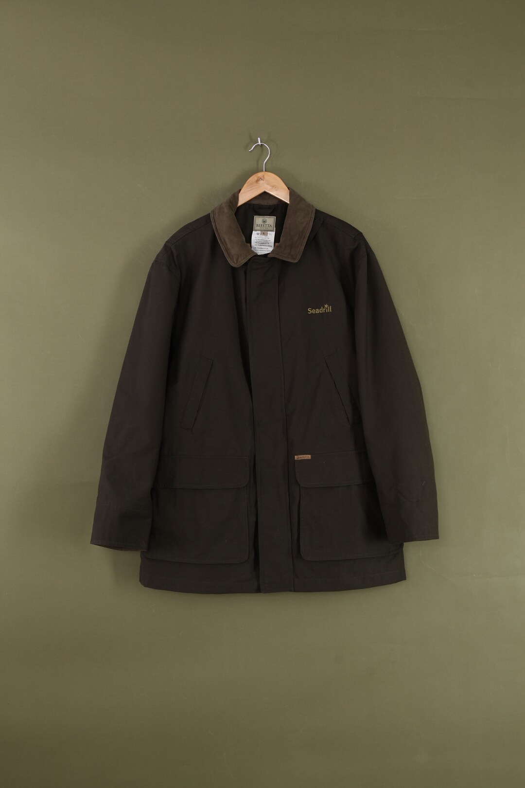 Mens BERETTA Jacket Coat Shooting Hunting Parka Green Size L - Etsy