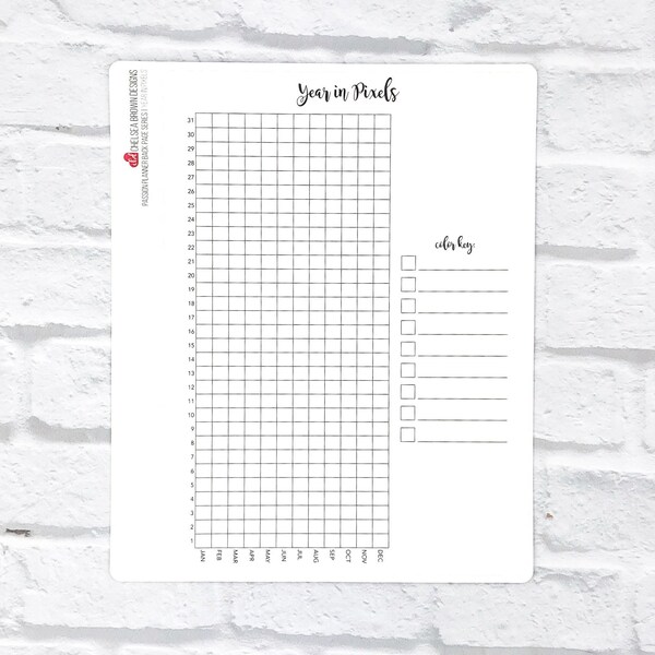 Pixel Digital Planner - Etsy