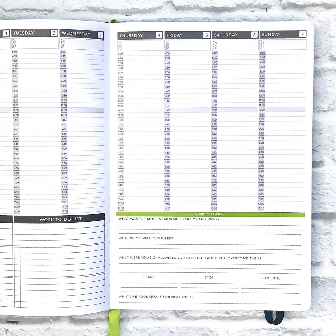 DIGITAL DOWNLOAD Weekly Review Passion Planner Pro Stickers - Etsy