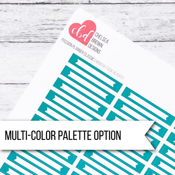 Monthly Headers - Etsy