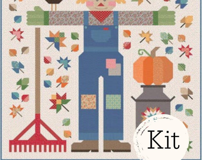 The Quilted Scarecrow Quilt Kit - Etsy