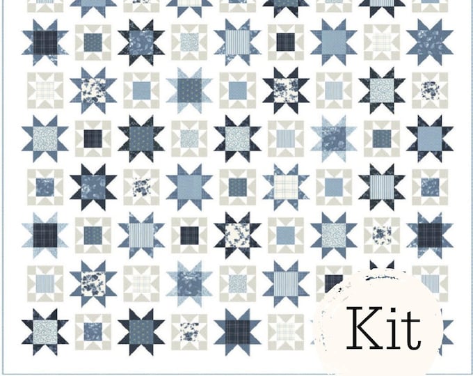 Sand and Sea Quilt Kit Featuring Shoreline by Moda Fabrics - Etsy