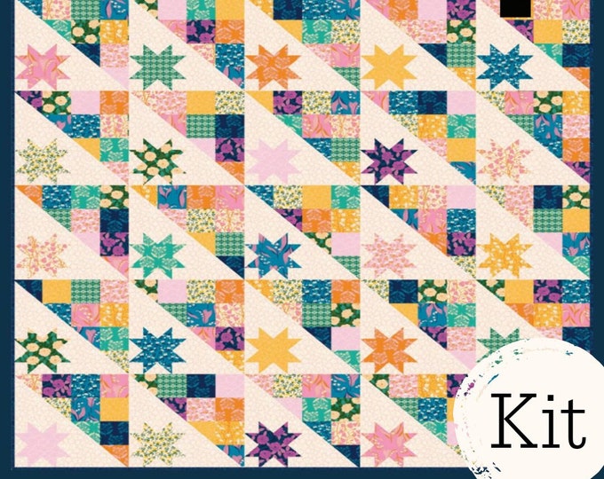 Hodgepodge Verbena Quilt Kit Featuring Ruby Star Society - Etsy