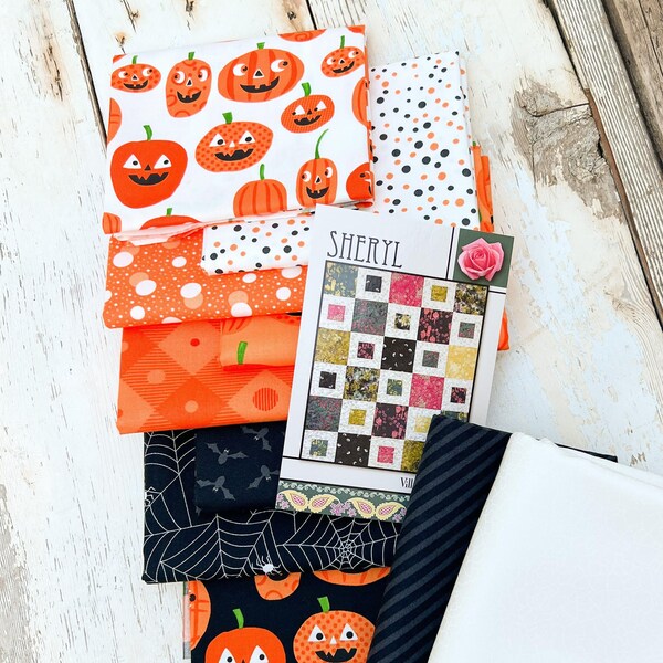 Halloween Quilt Kit - Etsy