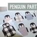 Penguin Party Quilt Pattern by Elizabeth Hartman - Etsy