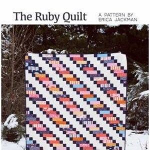 The Ruby Quilt Pattern From Kitchen Table Quilting - Etsy
