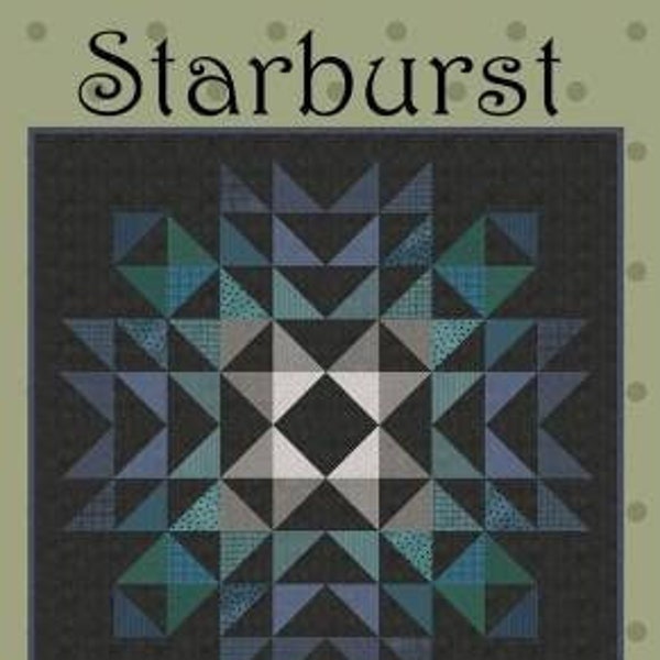 Starburst Pattern - Etsy