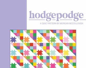 Hodgepodge Quilt Pattern MM 016 Modernly Morgan Modern Quilt Pattern - Etsy