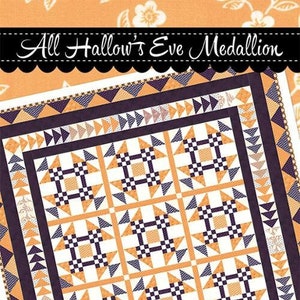 All Hallows Medallion Quilt Pattern by Fig Tree & Co. - Etsy