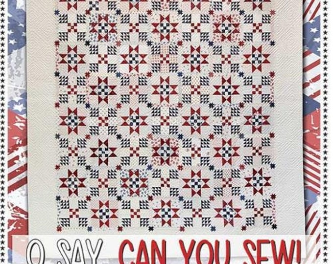Oh Say...can You Sew! Quilt Pattern by Primitive Gatherings - Etsy
