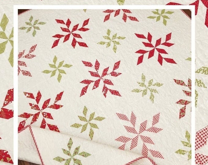Peppermint Twist Quilt Pattern by the Pattern Basket - Etsy
