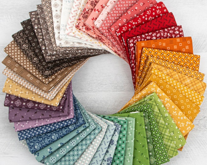 Calico Layer Cake 42pc/bundle by Lori Holt for Riley Blake Designs Sold ...