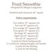 Fruit Smoothie Quilt Pattern by the Pattern Basket - Etsy