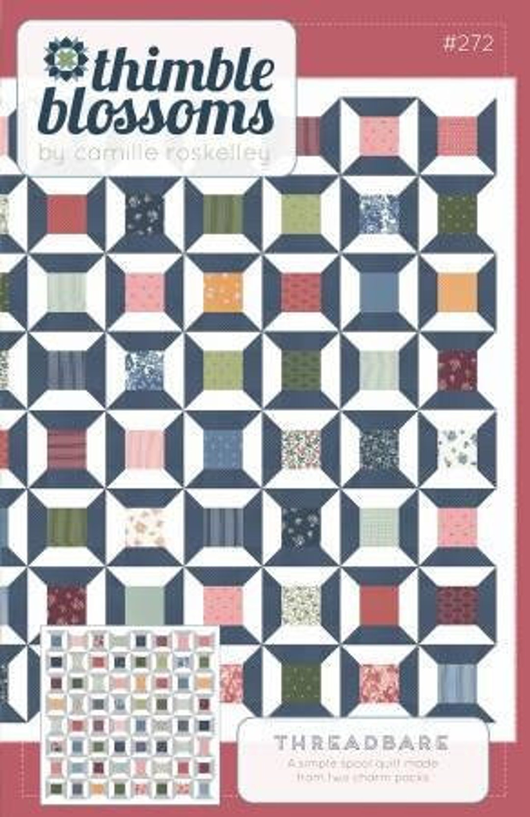 Threadbare Quilt Pattern by Thimble Blossoms - Etsy
