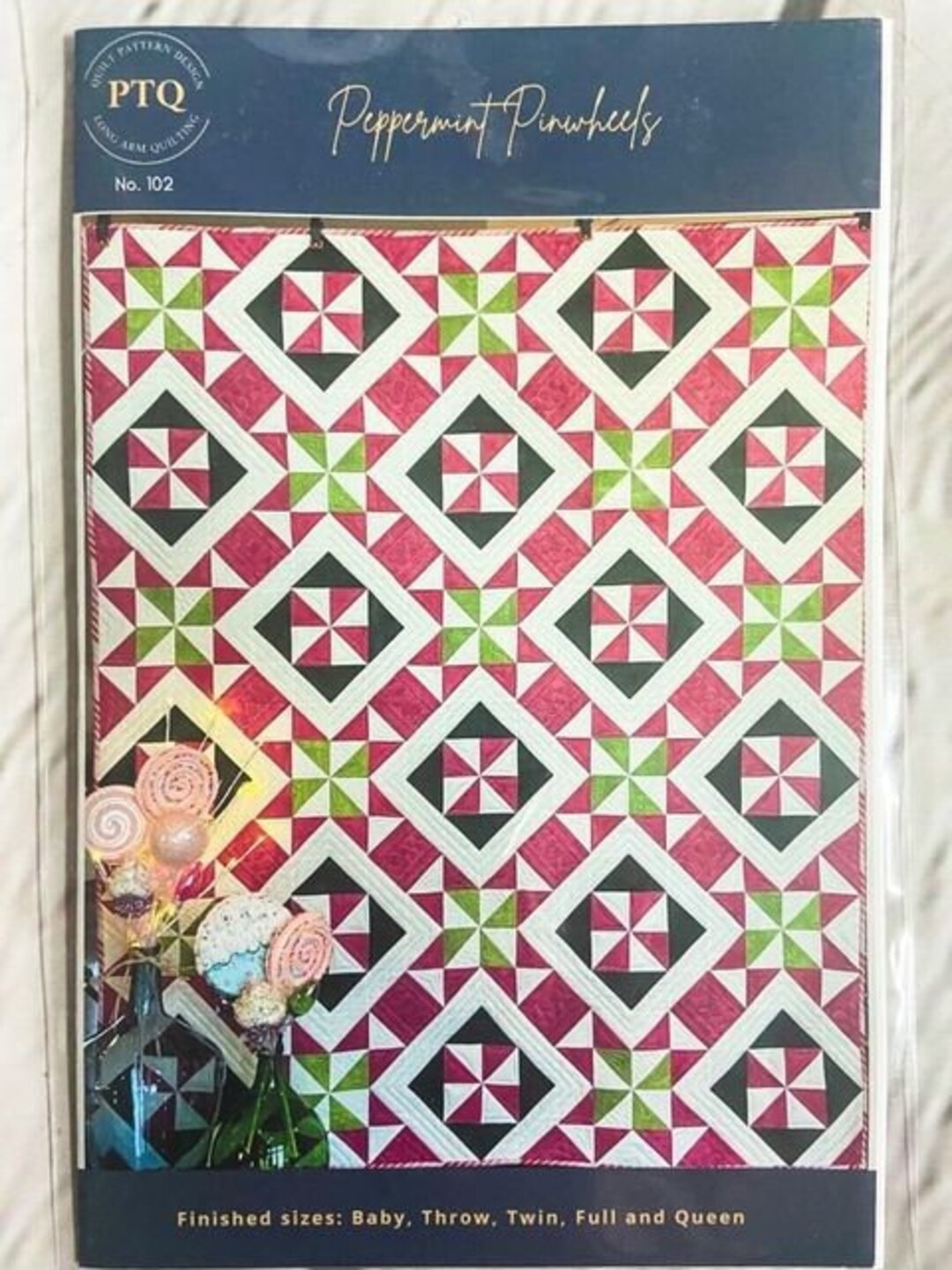 Peppermint Pinwheels by Prime Time Quilt Works - Etsy