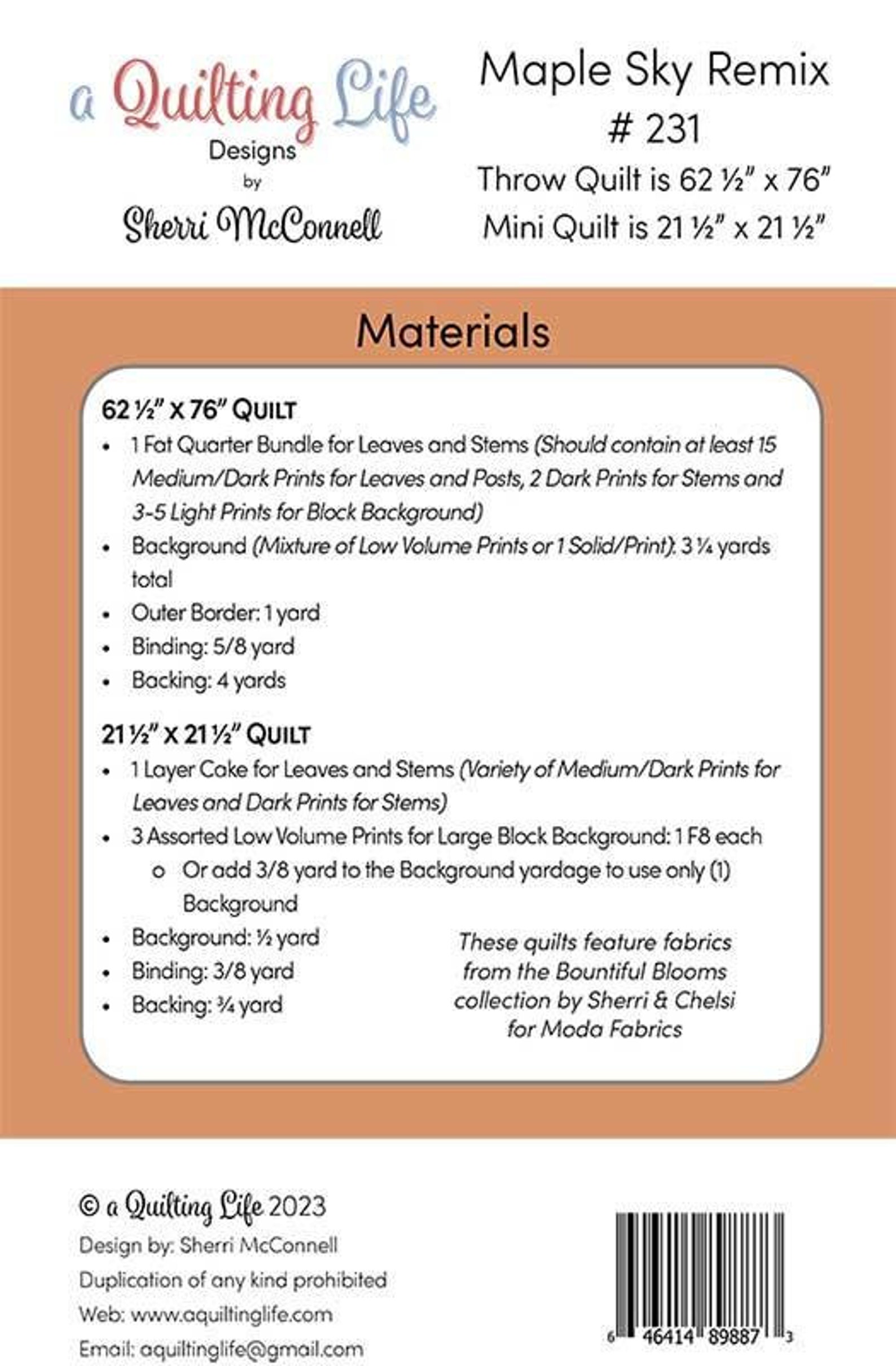 Maple Sky Remix Quilt Pattern by A Quilting Life Designs - Etsy