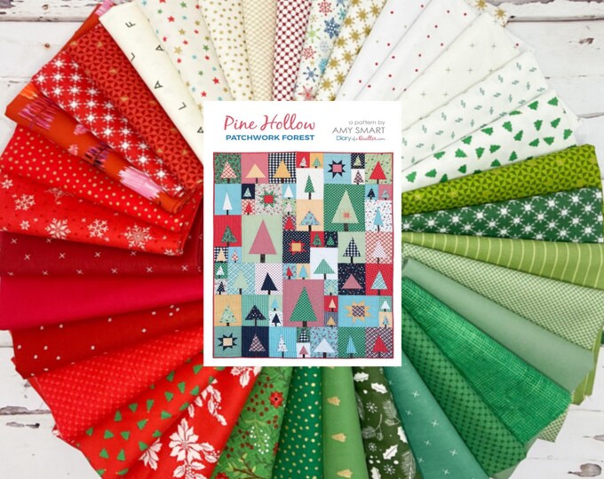 Pine Hollow Patchwork Forest Quilt Kit 2.0 - Etsy