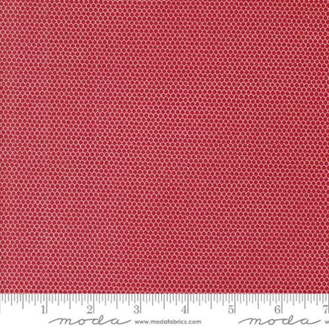 On Dasher Mini Slopes Red From Sweetwater for Moda Fabrics - Etsy
