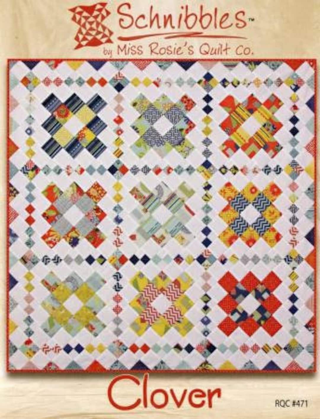 Clover Mini Quilt Pattern From Schnibbles by Miss Rosies Quilt Co. - Etsy