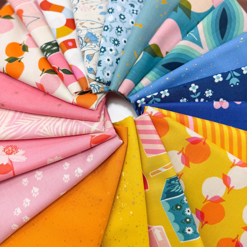 Ruby Star Summer Picnic Quilt Kit - Etsy