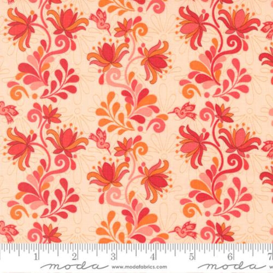 Land of Enchantment Yucca Flamingo by Sariditty for Moda Fabrics - Etsy