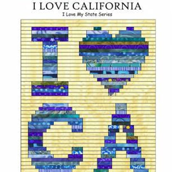 California Quilt Patterns - Etsy