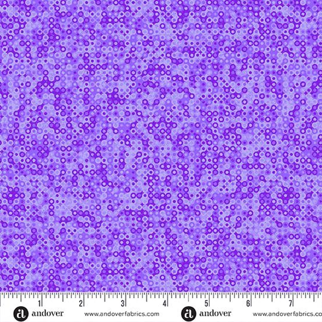 Fairy Rings Iris by Sarah Maxwell for Andover Fabrics - Etsy