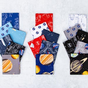 Outer Space Spacesuit Panel by NASA for Riley Blake - Etsy