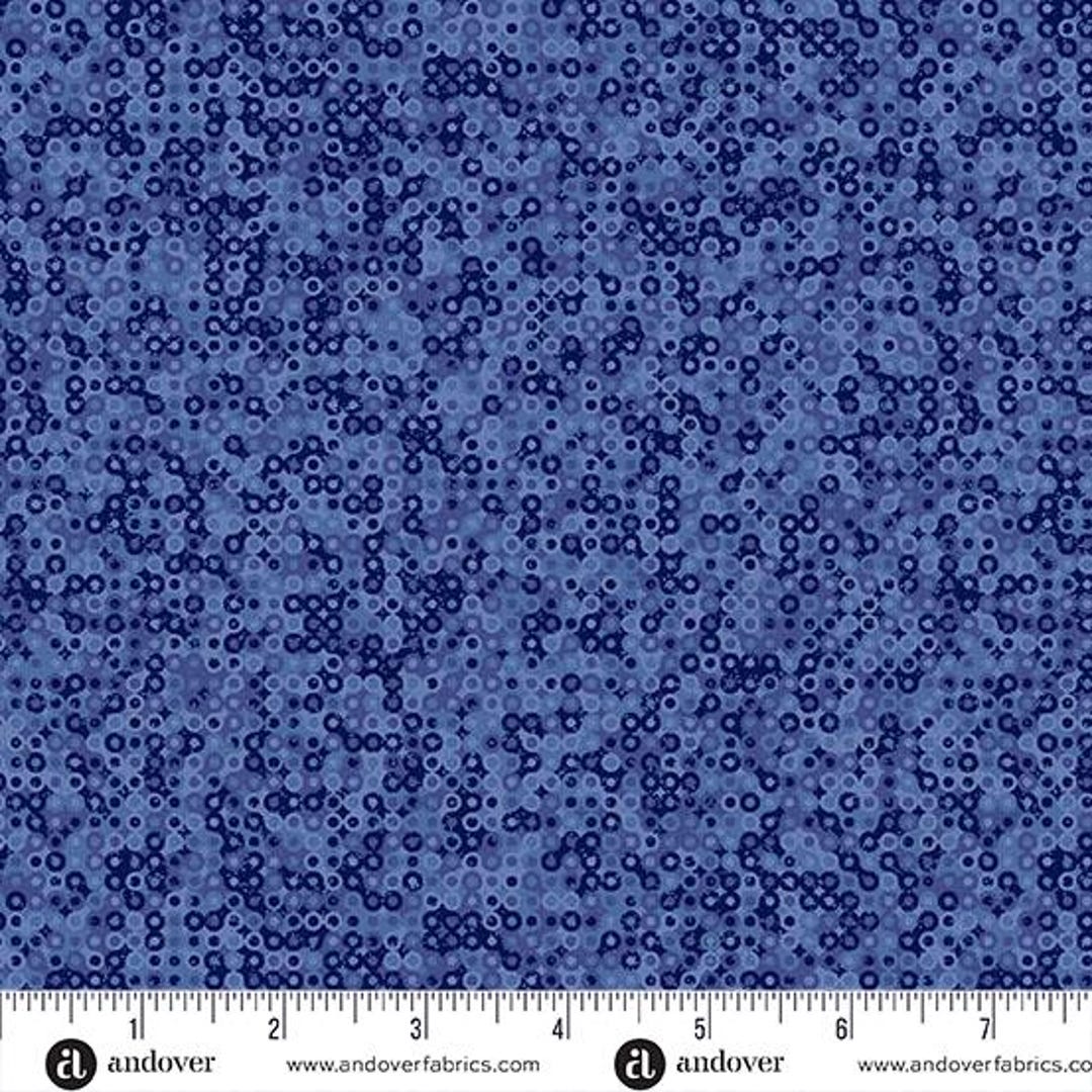 Fairy Rings Midnight by Sarah Maxwell for Andover Fabrics - Etsy