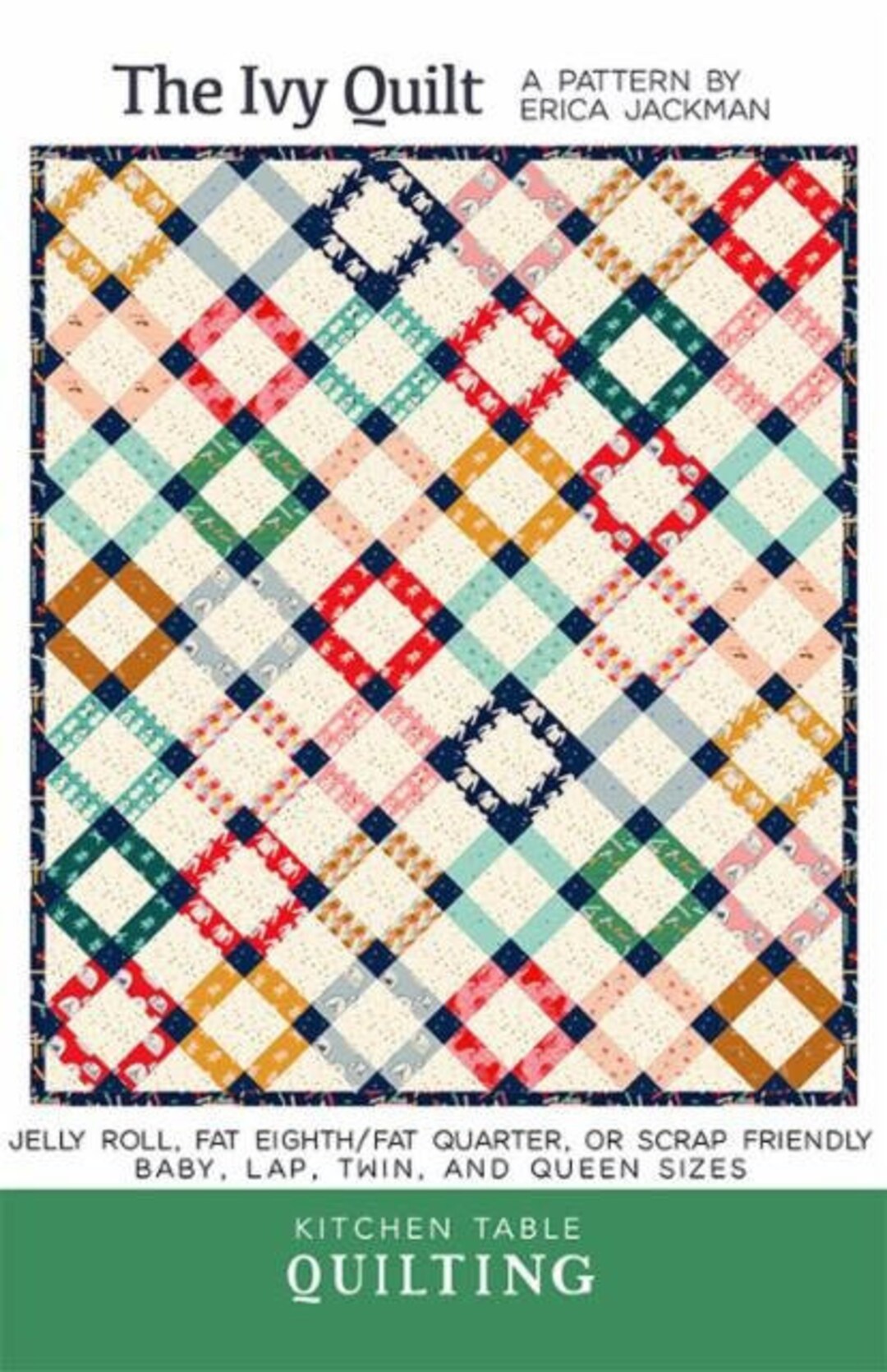 The Ivy Quilt Pattern by Kitchen Table Quilting - Etsy