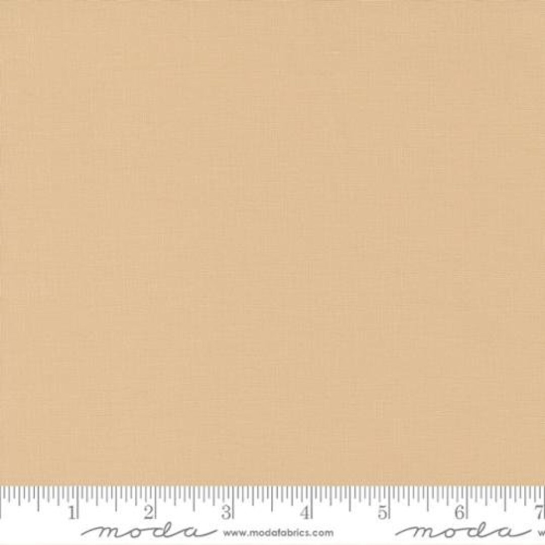 Bella Solid Almond From Moda Fabrics - Etsy