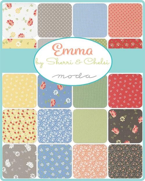 Emma Floret Peach by Sherri & Chelsi for Moda Fabrics- END OF BOLT - Etsy