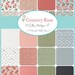 Country Rose Dainty Floral Smokey Blue by Lella Boutique for - Etsy