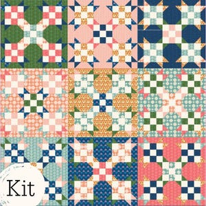 Hester Quilt Kit Featuring Endpaper From Ruby Star Society - Etsy