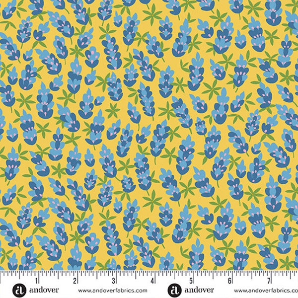 Bluebonnet Fabric - Etsy