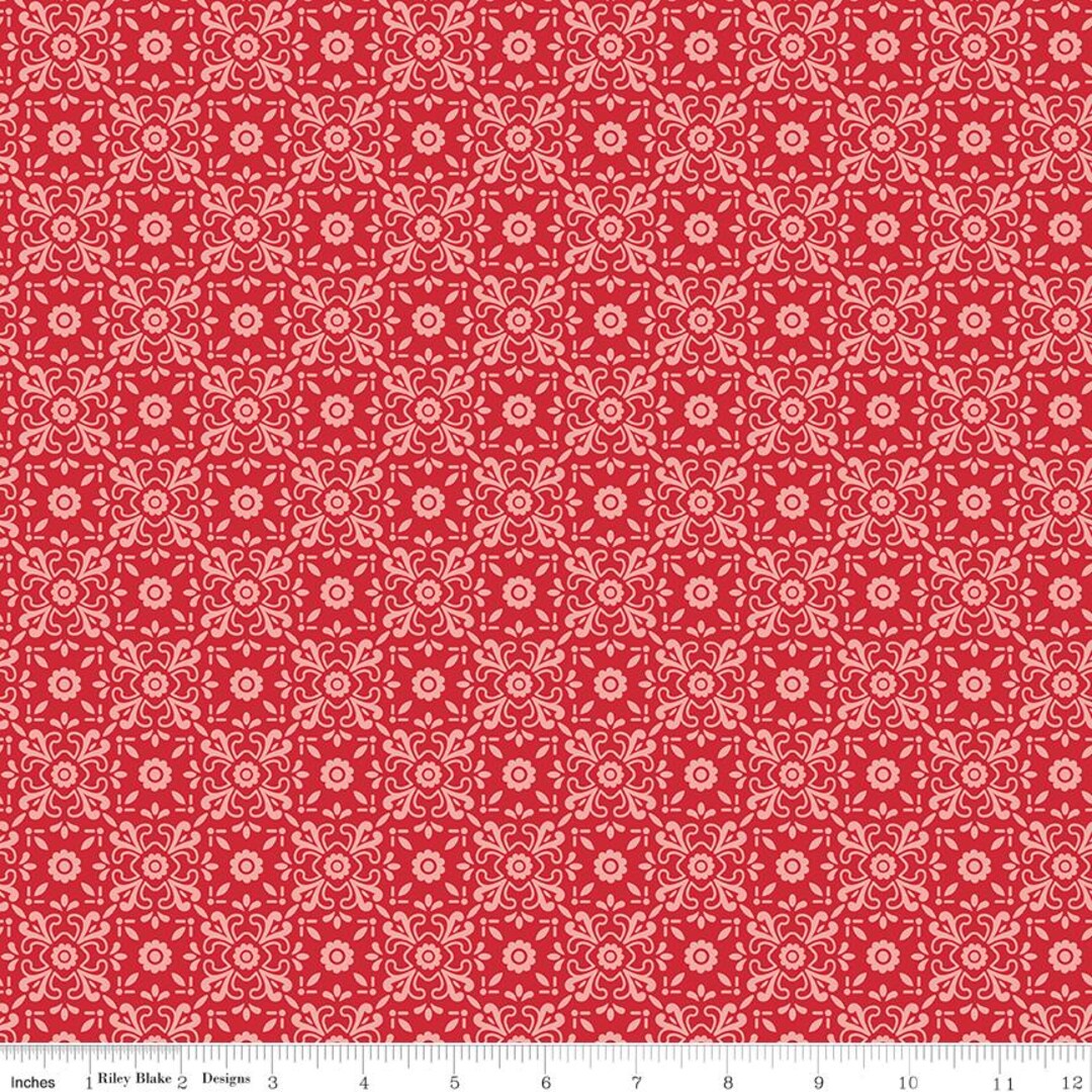 Americana Justice Riley Red by Lori Holt for Riley Blake Designs - Etsy
