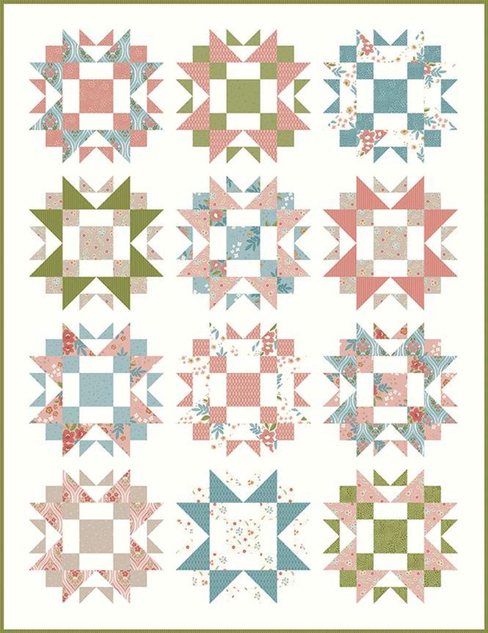 Prairie Waltz Quilt Pattern by Hello Melly Designs - Etsy