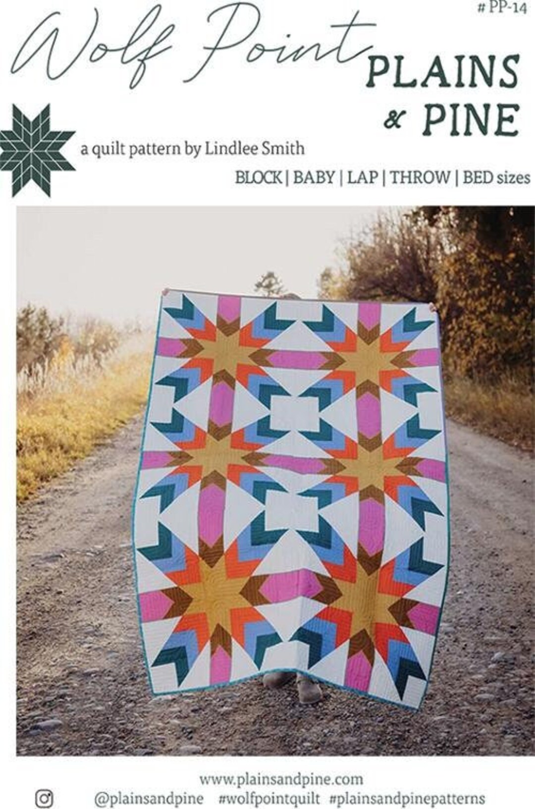Wolf Point Quilt Pattern by Plains and Pine - Etsy