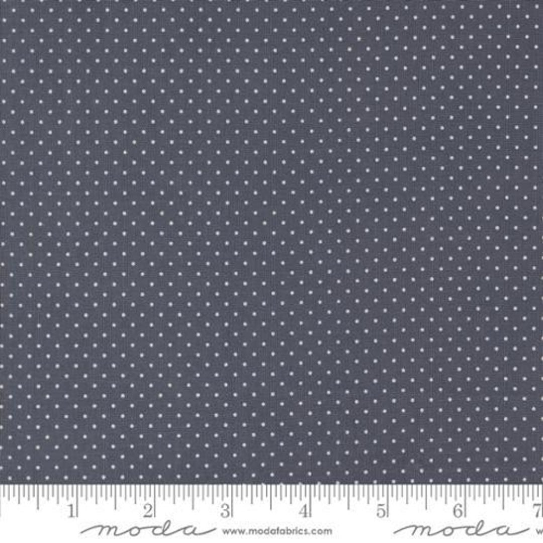 Sun Drenched Farmhouse Dots Indigo by Sweetfire Road for Moda Fabrics ...
