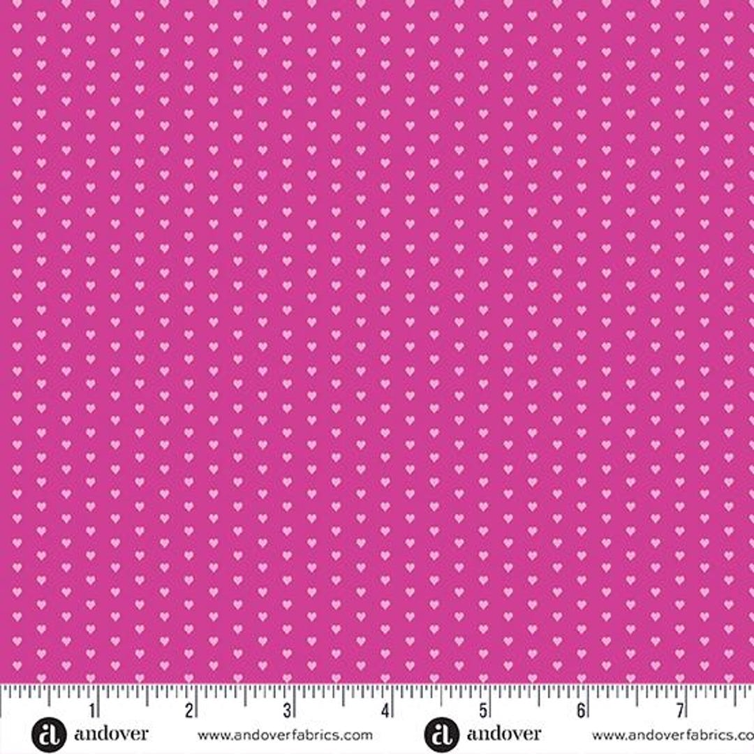 Mini Heart Pink for Andover - Etsy