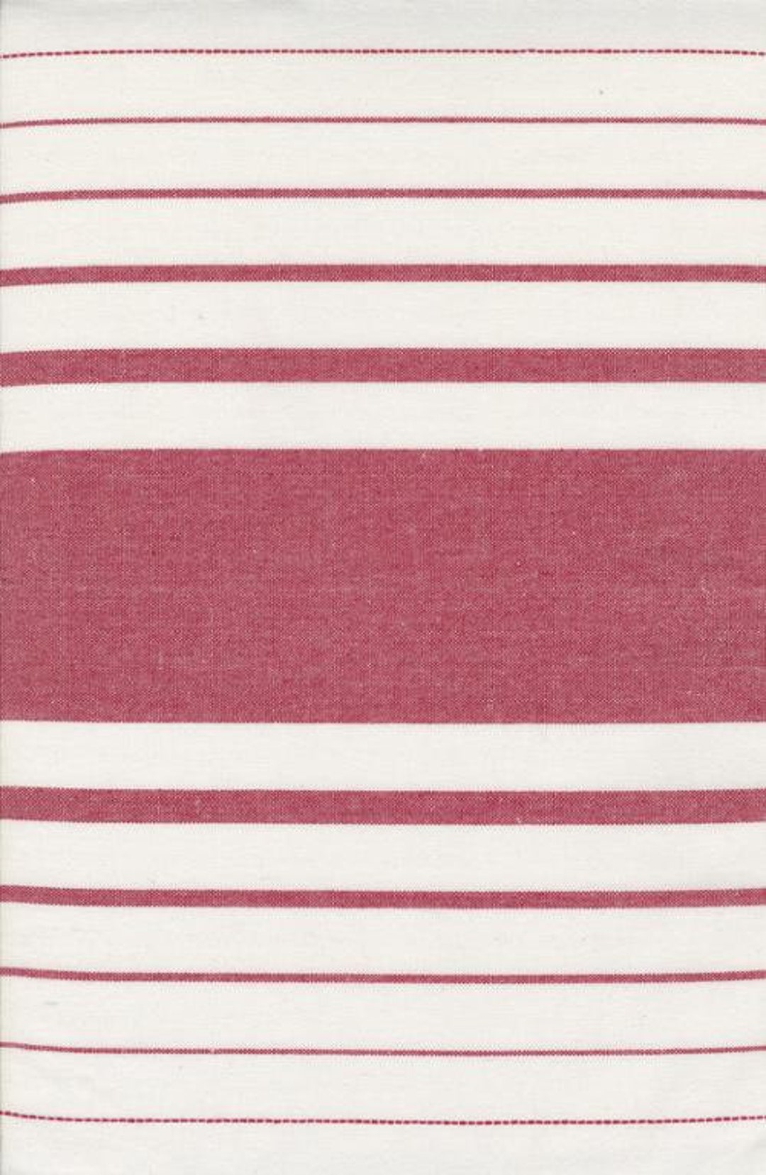 18" Enamoured White Red Woven Toweling by Pieces to Treasure for Moda ...