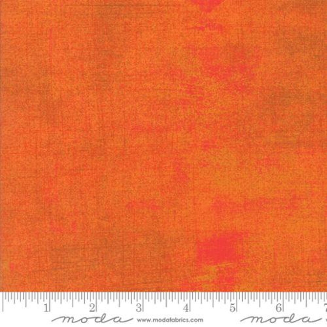 Grunge Basics Russet Orange by Moda Fabrics - Etsy