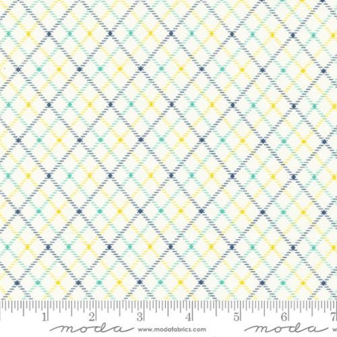 Feed Sacks Good Works Chicken Wire Cloud by Linzee Mccray for Moda ...