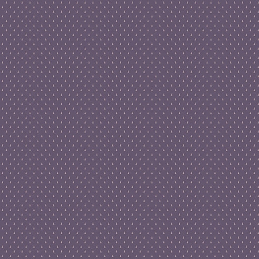 Jewelbox Tiny Triangles Mauve From Andover - Etsy