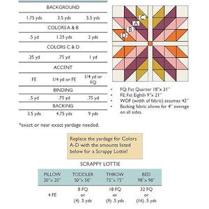 Lottie Quilt Pattern by Penelope Handmade - Etsy